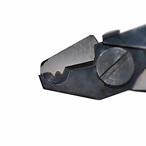 Miller FO 103-D Series Dual Hole Fiber Optic Stripper for Working Technicians, Electricians, and Installers, V-Shaped Opening, Safe Cable Tool, Easily Portable Wire Stripper, 2.72 Ounces