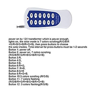 Wosune Landscape Lights, Pool Light Practical for Underwater Lighting for Garden Engineering Design for Public Fountain Squares for Courtyard Swimming Pools(SL-8001)