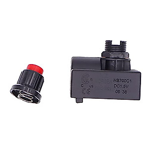 METER STAR CSA Certified Propane Electronic Pulse Gas Igniter and 16" Electrode Ignition Cable Wire Assembly Replacement Kit for Outdoor Propane Gas Patio Heater,USE AAA Battery