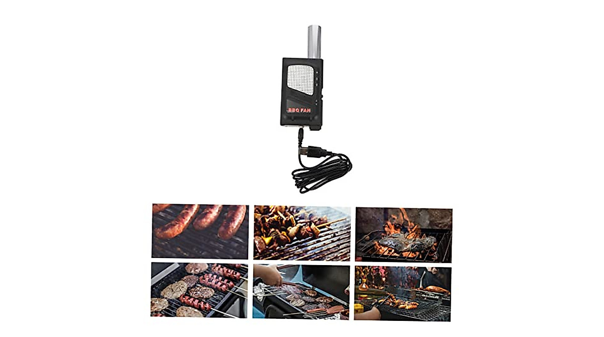YARNOW Portable USB BBQ Fan for Easy Charcoal & Fire Starts