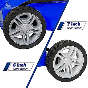 BILT HARD Gas Lawn Mower 20 inch, 2 in 1 170cc 4-Stroke OHV Engine Cordless Lawnmower, 8 Adjustable Cutting Heights Push Mowers for Lawn, Yard and Garden