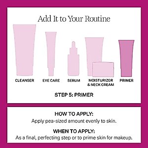 StriVectin Line BlurFector™ Instant Wrinkle Blurring Primer, Skin Primer to help blur and fill the look of wrinkles, Makeup Primer for Smooth Skin, 1 oz.