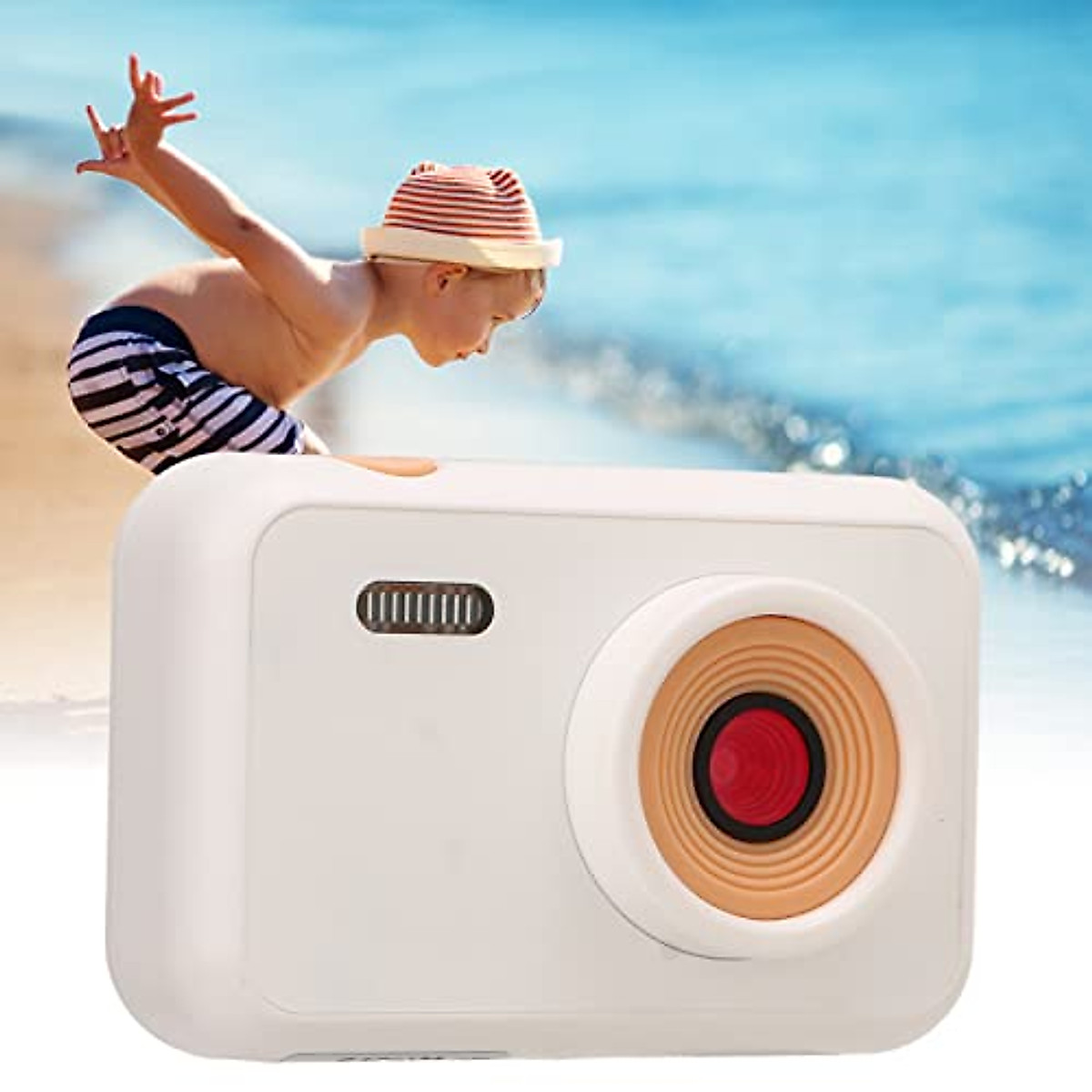 Vbestlife Kids Selfie Camera, 1080P Children Kids Camera 12MP 2.0 Inch LCD Screen Digital Camera, Christmas Birthday Gifts for Boys Girls