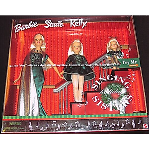 Barbie Holiday Singing Sisters Stacie Kelly Dolls Sing Deck The Halls (2000)