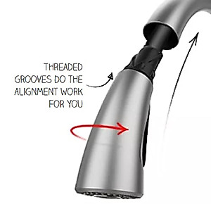 Pfister Masey Touchless Kitchen Faucet with Pull Down Sprayer and Soap Dispenser, Single Handle, High Arc, Spot Defense Stainless Steel Finish, F529EMCGS