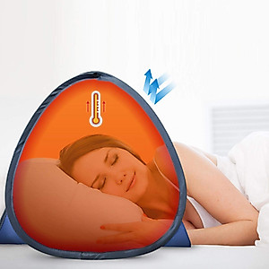 Activane Pop Up Beach Tent,Portable Adjustable Beach Sun Shade Canopy, Instant Outdoors Beach Tent, Mat Sun Protection Shelter for Face While Sunbathing L,80*50*55cm