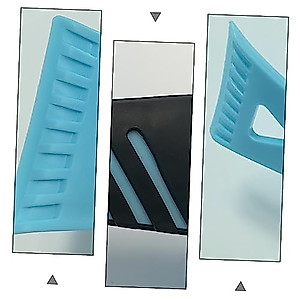 Vaguelly 4 pcs Mini Plastic Spatula Freezer Frost Shovel Yellow car Accessories car Necessities ice Scraper Frost Shovel Cleaning Tool car Forest Scraper ice Snow Handheld Snow Device PVC