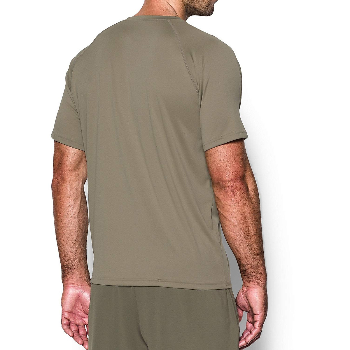 Under Armour Men's UA Tactical Tech Short Sleeve T-Shirt LG Brown