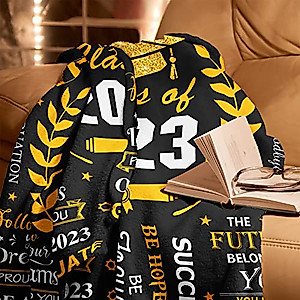 2023 Graduation Gifts, Graduation Gifts Blanket, Graduation Gifts for Her, Congratulations Gifts for Women, Graduation Party favors Supplies, College Graduation Gifts for Him Her Throw Blanket 50"X60"