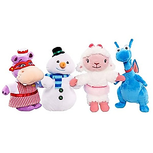 Disney Junior Doc McStuffins Chilly Small 7-Inch Beanbag Plush, Stuffed Snowman Toy