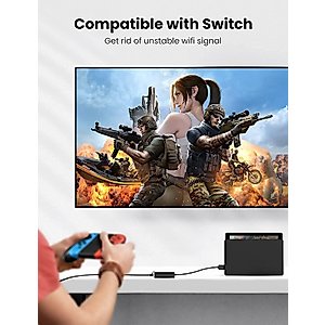 UGREEN Cat 8 Ethernet Cable 40Gbps Bundle with UGREEN USB 3.0 Ethernet Adapter