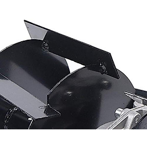 DYRABREST 9 Teeth Auger Tiller, 26mm Petrol Digging Head Mower Digging Head Cultivator Weeding Wheel Petrol Garden Digging Head Weeding Wheel