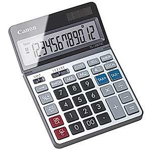 Canon USA 2468C001 Canon TS-1200TSC Desktop Calculator with LCD Display