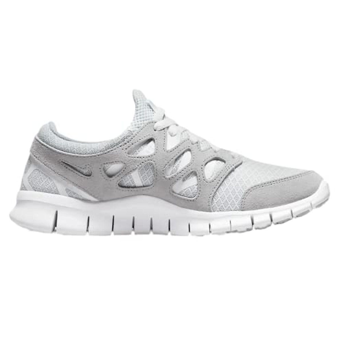 Nike mens Free Run 2 Shoes, Wolf Grey/White/Pure Platinum, 9