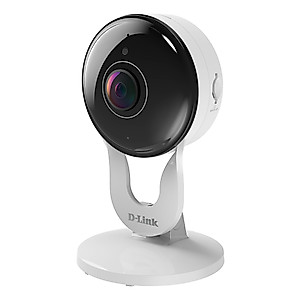 D-Link Indoor WiFi Security Camera, HD 1080p, Two-Way Audio, Motion Detection & Night Vision, Works with Alexa & Google Assistant (DCS-8300LH-US)