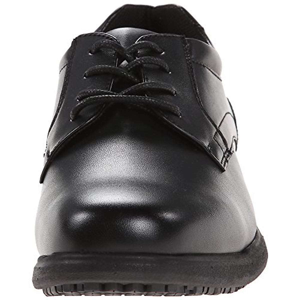 Nunn Bush mens Sherman Slip-resistant Work Shoe Oxford Sneaker, Black, 11 Wide US
