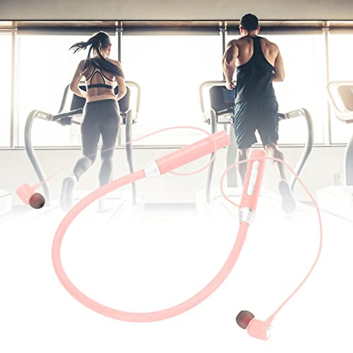 Acogedor Neckband Bluetooth Headphones, Wireless Neckband Earbuds, BT 5.2 Magnetic Earphones with 8 H Playtime, Bass IPX5 Waterproof Neck Ear Buds ()