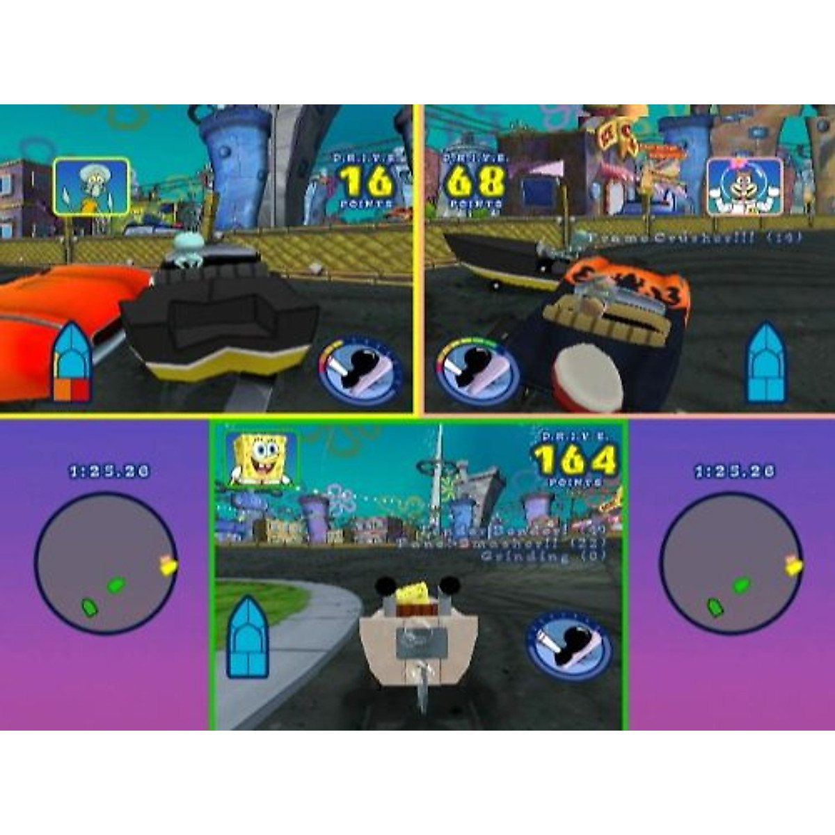 Spongebob Boating Bash - Nintendo Wii
