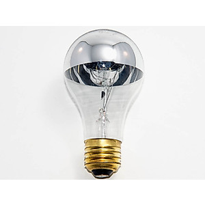 Bulbrite 60A19HM 712160 Light Bulb, 1 Count (Pack of 1), Chrome