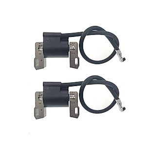 PARTSRUN 2-PACK 592846 Ignition Coil Module For Briggs and Stratton 691060 799651 Replace John Deere MIA12346 LG691060 18-22HP Engines,ZF-IG-A00052V