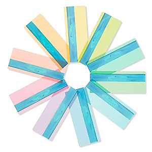 The Original Duo Reading Ruler Overlays - Multi-Color (Pack of 10) by Crossbow Education - The UK's Dyslexia and Visual Stress Specialists