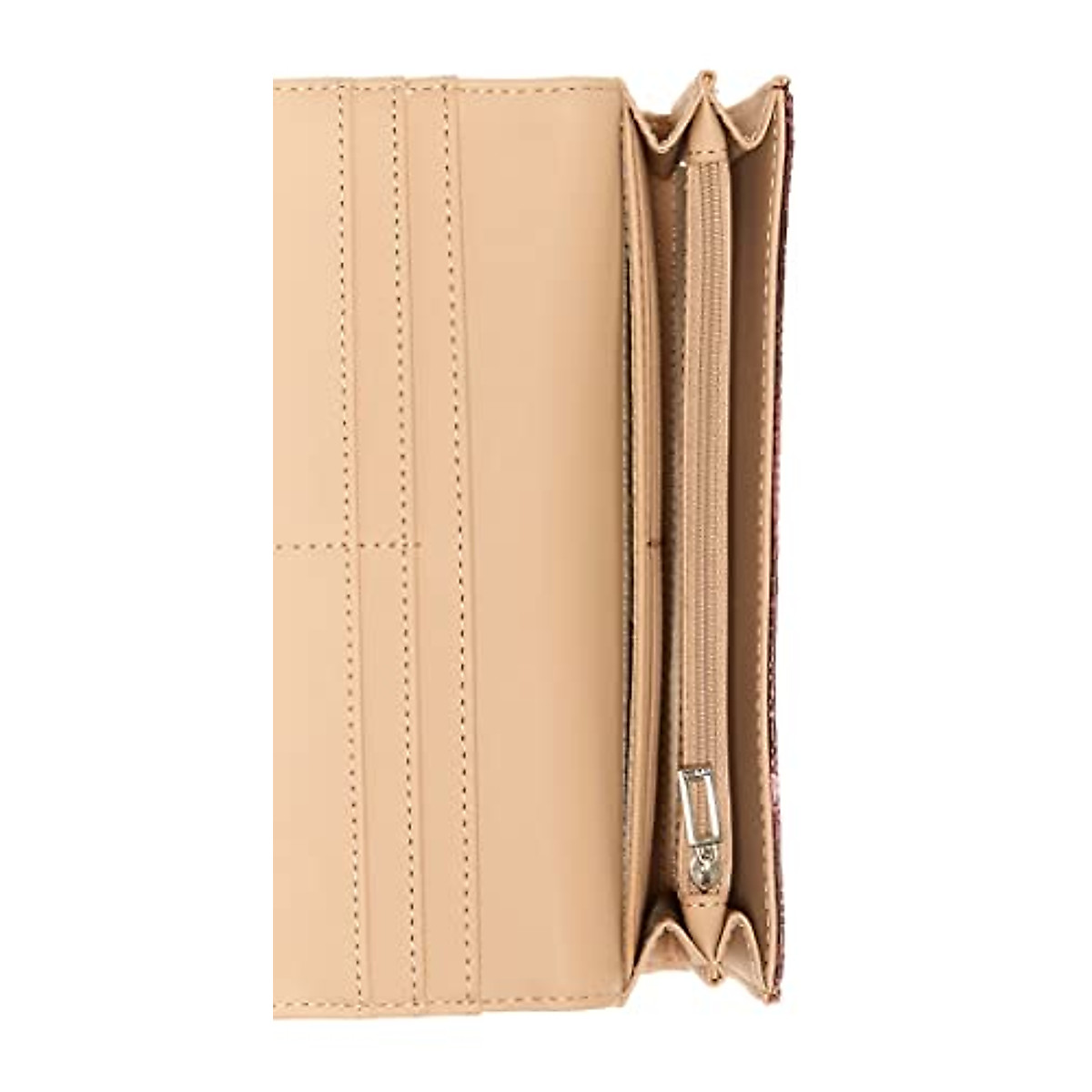 GUESS Women's Rainbow Logo Organizer Wallet Clutch Bag