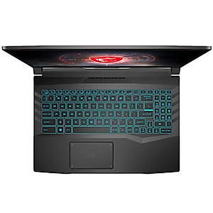 MSI Crosshair 15 Gaming Laptop, 15.6" 144Hz FHD IPS Display, Intel Core i7-11800H, 16GB DDR4 RAM, 512GB NVMe SSD, NVIDIA GeForce RTX 3050, RGB Backlit Keyboard, Windows 10 Home, TWE Mouse Pad
