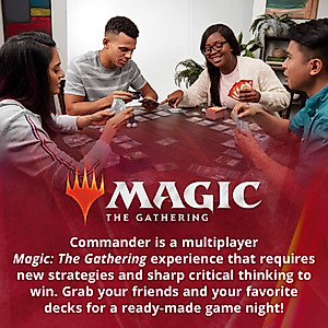 Magic: The Gathering Arcane Maelstrom Ikoria Commander Deck | 100 Card Deck | 4 Foil Legendary Creatures