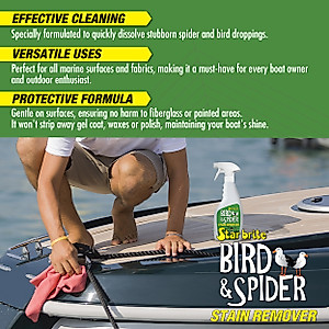 STAR BRITE Spider & Bird Stain Remover - 22 OZ (095122P) , White
