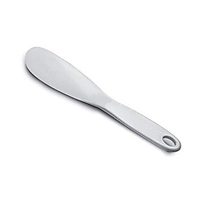 Norpro 7.5" Long Flexible Heat Resistant Nylon Spatula Scraper, White