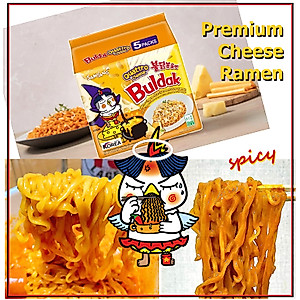 Samyang Quattro Cheese Hot Chicken Flavored BULDAK Ramen