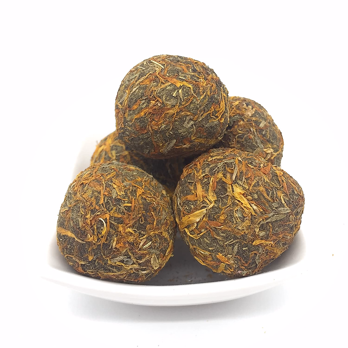 Munchers Marigold & Timothy Chew Balls - Healthy Natural Hay & Flower Chew Treat - Guinea Pigs, Hamsters, Rabbits, Degus, Prairie Dogs, Chinchillas, Squirrels, Opossums, Rats, Gerbils & Small Pets