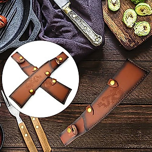 Portable Cutter Storage Sheath Pouches With Belt Rings Leathers Holsters Belt Pockets Straight Cutter Holder Enduring