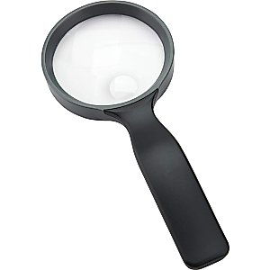 Carson HandHeld 2x Power Magnifier with 4.5x Spot Lens (JS-36)