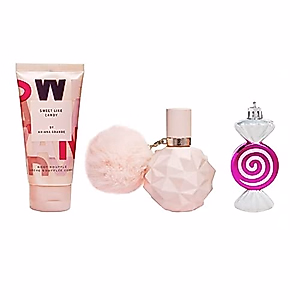 GRANDE Ariana Grande Sweet Like Candy Perfume Gift Set For Women -Free Name Brand Sample-Vials With Every Order-