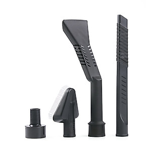 WORKSHOP Wet/Dry Vacs Vacuum Accessories 2-1/2-Inch WS25052A Shop Vacuum Car Detailing Kit for Wet/Dry Shop Vacuum, Black