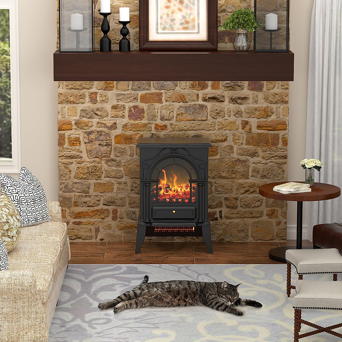 16 inch Electric Fireplace Heater Fireplace Stove