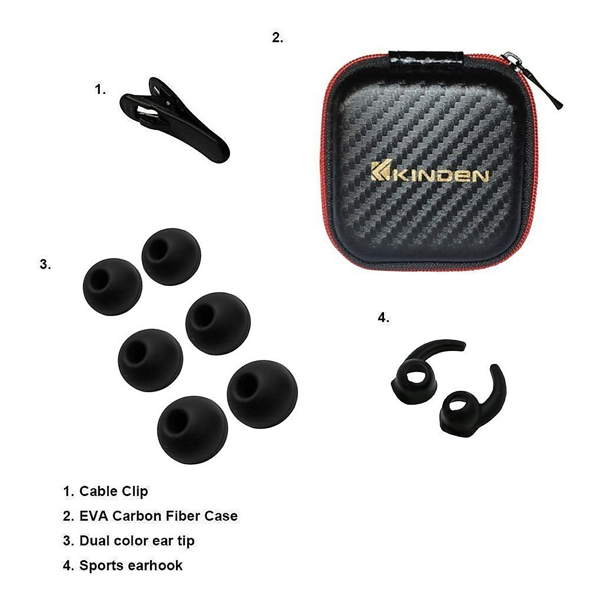 Air Tube Earbuds Headphone Binaural Earphones with Microphone Noise Cancelling for Phone,Pad,Pod,HTC,Sony,Mp3 Players