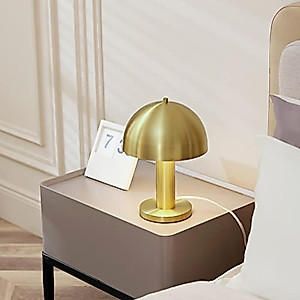 Globe Electric Novogratz x 65856 Olivia 12" Table Lamp, Matte Brass