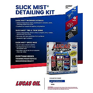 Lucas Oil 10558 Slick Mist Detailing Kit