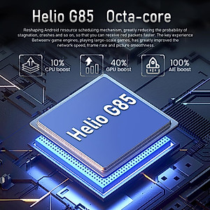 GAMAKOO G23 Unlocked Cell Phone 64GB+4GB Dual SIM 6.52” 4000mAh Battery 4G Android Smartphone 13MP+8MP Camera (White)