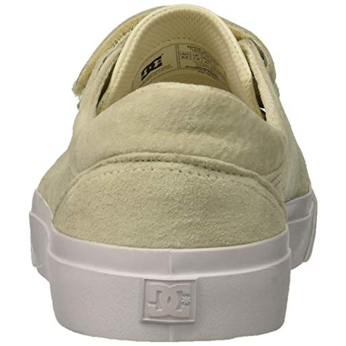 DC Women's Trase V LE Skate Shoe, Off White, 10.5B M US