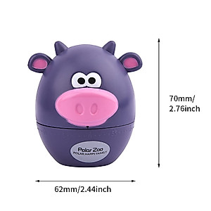 2 Pack Kitchen Timer with Cute Cartoon, Mechanical Animal Timer For Kids, 60 Minute Wind up Timer for Cooking, Sports, Reading(Bull and Bear)