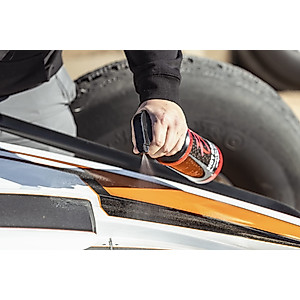 Boat Bling Hot Sauce Premium Hard Water Spot Remover w/High-Gloss Wax Sealants, 32 oz.