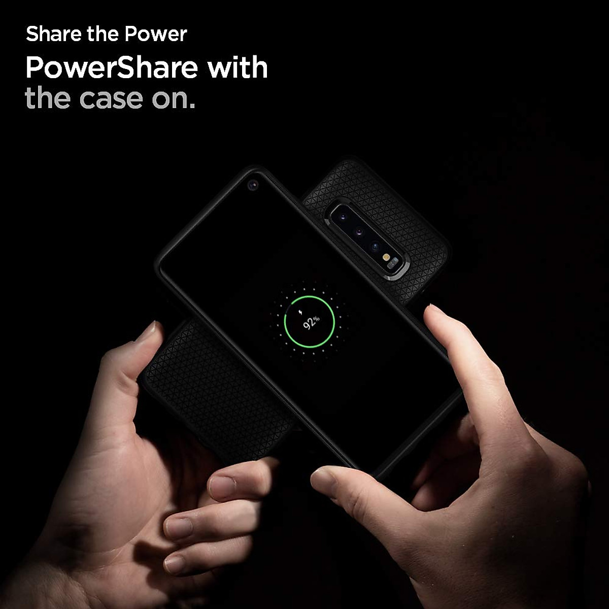 Spigen Liquid Air Designed for Samsung Galaxy S10 Case (2019) - Matte Black