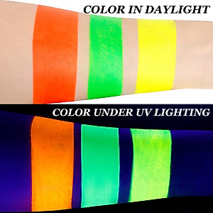 DE'LANCI Neon Green Body Paint Stick