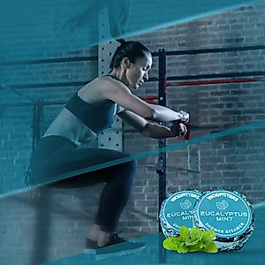 Shower Steamers Aromatherapy Made in US - Peppermint, Eucalyptus, Menthol Shower Tablets for Recovery. All Natural Stress Relief Gifts Restore Body from Muscle Soreness - 12 Shower Bombs for Men Women