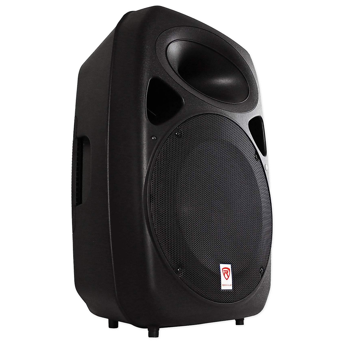 Rockville RPG152K 15" Powered Speakers w/Bluetooth+Dual UHF Wireless Mics+Stands