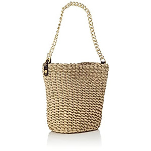 GUESS womens Lilica Bucket, Brown Logo, one size US