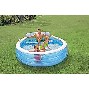 Intex 57190NP Swim Centre Family Lounge Pool, 224 x 216 x 76 cm